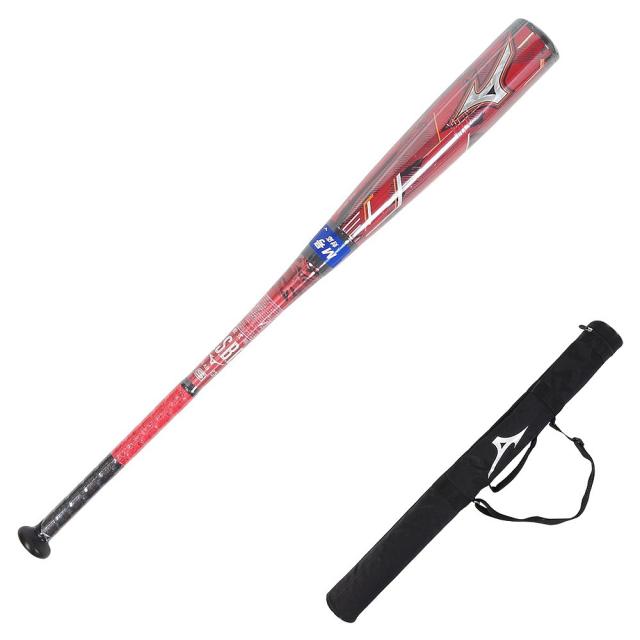ミズノ(MIZUNO)軟式用バット マグナインパクト 83cm/平均740g 1CJFR10483 62 ケース付 トップバラ…