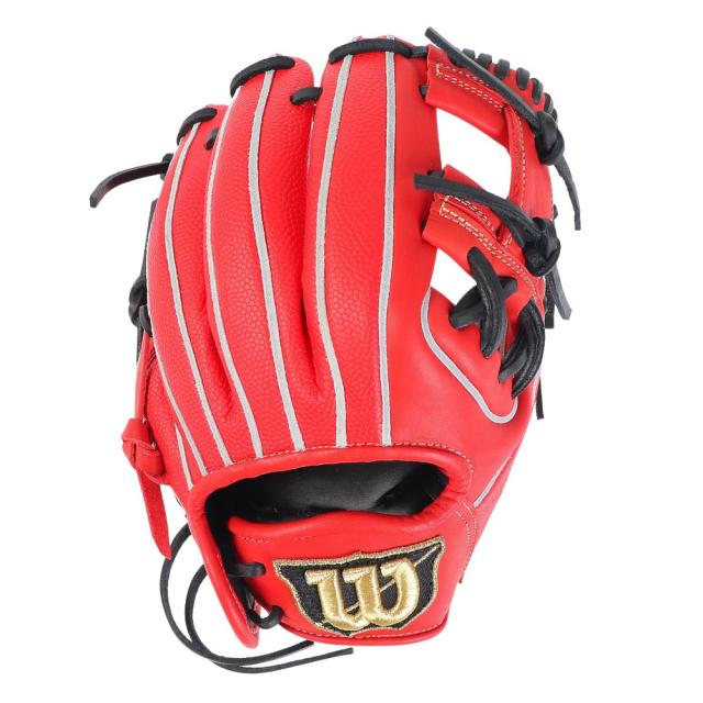 ウイルソン(Wilson)少年軟式用グラブ 内野手用 野球グローブ D-MAX DUAL JR WBW101223(Jr)