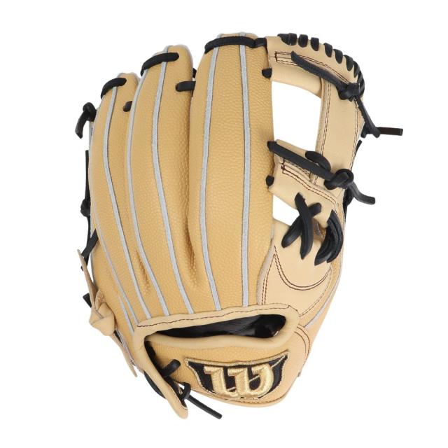 ウイルソン(Wilson)少年軟式用グラブ 内野手用 D-MAX DUAL 7J型 WBW103114(Jr)
