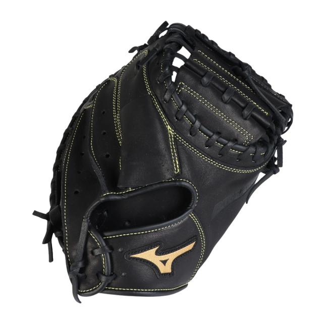 ミズノ(MIZUNO)少年軟式用グラブ 捕手用 野球グローブ ジュニア ボールパーク 1AJCY33700 09(Jr)