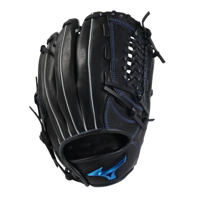 ミズノ(MIZUNO)少年軟式 グラブ オールラウンド用 野球グローブ ジュニア ウィルドライブ ブルー Lサイズ 1AJGY…