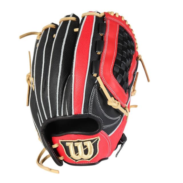 ウイルソン(Wilson)少年軟式用グラブ オールラウンド用 野球グローブ ジュニア用 D-MAX DUAL Jr. DJ型 …