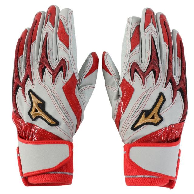 ミズノ(MIZUNO)バッティング用グローブ 野球 ミズノプロ シリコンパワーアークDI 両手用 1EJEA55505(Men…