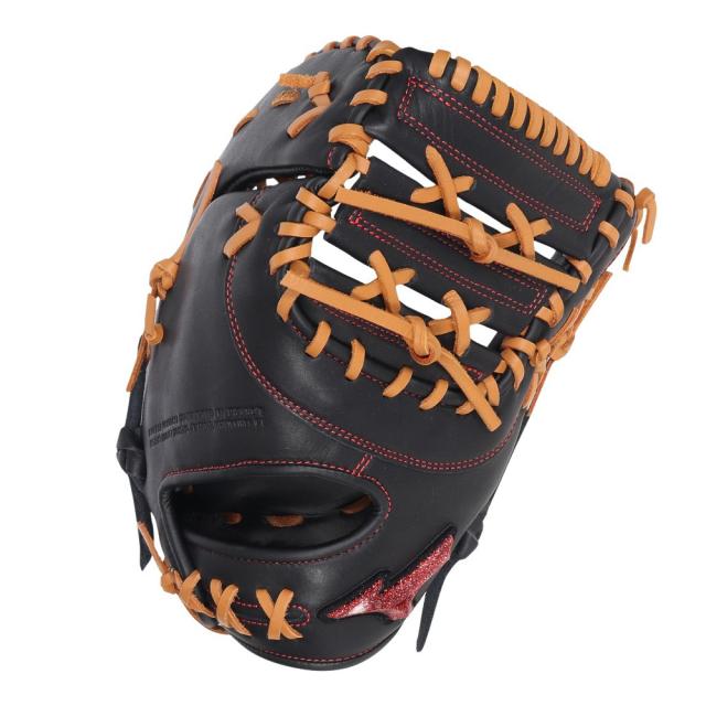 ミズノ(MIZUNO)ソフトボール用グラブ グローブ 捕手用/一塁手兼用 ウィルドライブ レッド AXI 1AJCS31500…