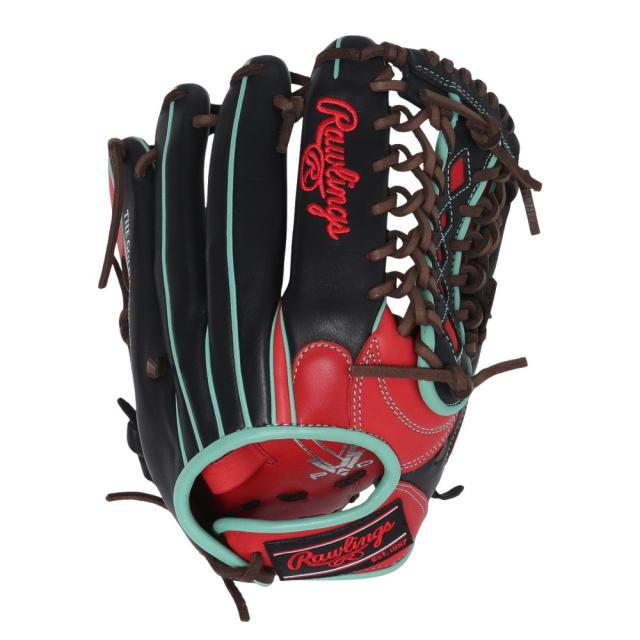 ローリングス(Rawlings)ソフトボール用グラブ グローブ オールラウンド用 HOHDPカラーズ S66 スカーレット/B…