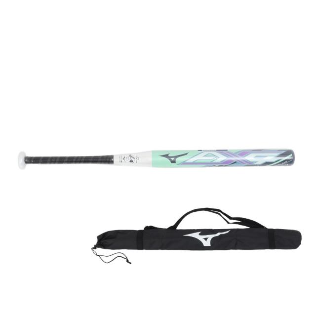 ミズノ(MIZUNO)ジュニア ソフトボール用バット AX4 78cm 平均570g 1、2号ゴムボール用 1CJFS6277…