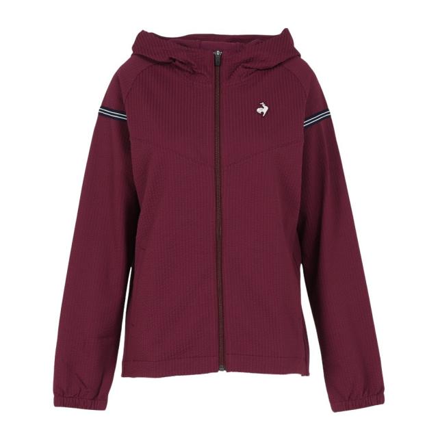 ルコックスポルティフ(lecoqsportif)テニスウェア フルジップフーディージャケット LN5FJK20L WR00(L…