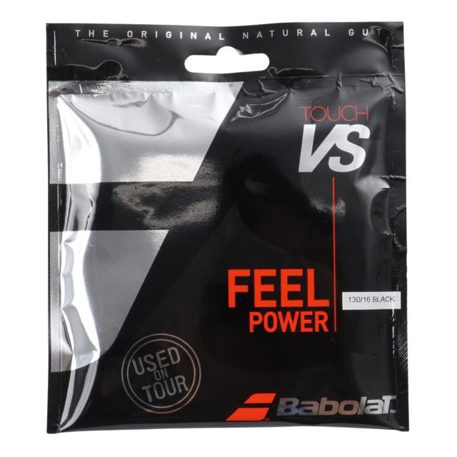 バボラ(BABOLAT)硬式テニスストリング Touch VS 12M 201031-BK-130(Men’s、Lady’s、…