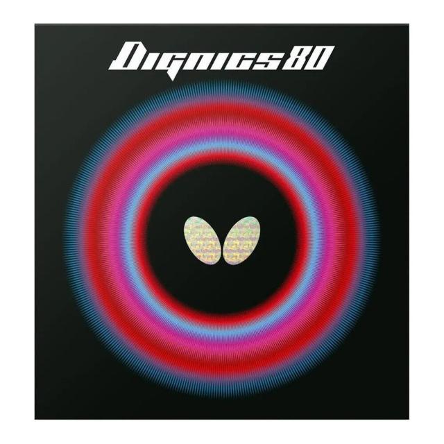 バタフライ(Butterfly)卓球ラバー ディグニクス80 06050 RED(Men’s、Lady’s)