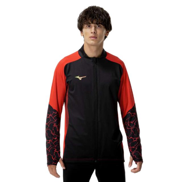 ミズノ(MIZUNO)サッカーウェア トレーニングトップ フルジップ P2MCC03596(Men’s、Lady’s)