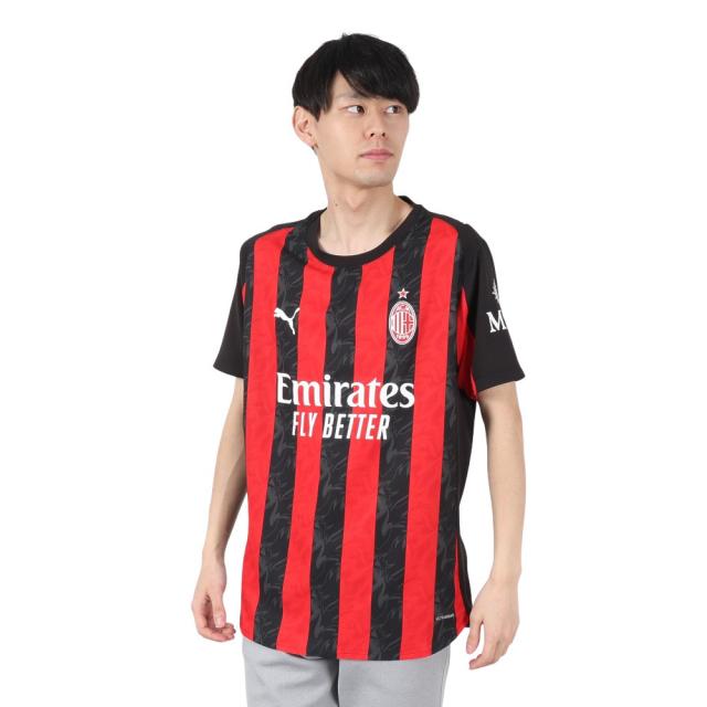 プーマ(PUMA)サッカー ACミラン 2025-26 半袖 ユニホーム オーセンティック 77996101(Men’s)