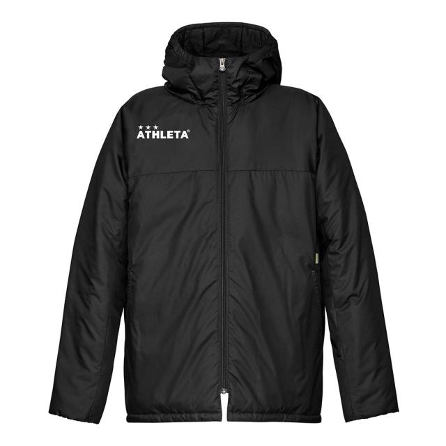 アスレタ(ATHLETA)サッカー フットサルウェア 中綿ハーフコート 18014 BLK(Men’s)