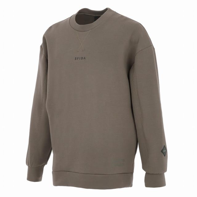 スフィーダ(SFIDA)サッカー フットサルウェア WINTER WARM T/C スウェットクルー SA-24513 OLV…