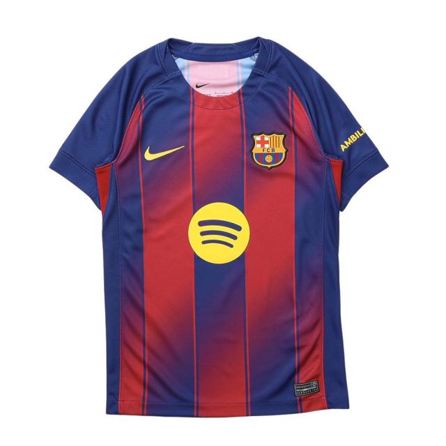 ナイキ(NIKE)ジュニア FCバルセロナ FC Barcelona 2025/26 Stadium  半袖トップ H…