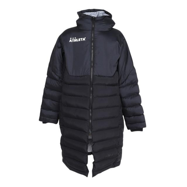アスレタ(ATHLETA)サッカー フットサルウェア ジュニア ベンチコート 04167NJ BLK(Jr)