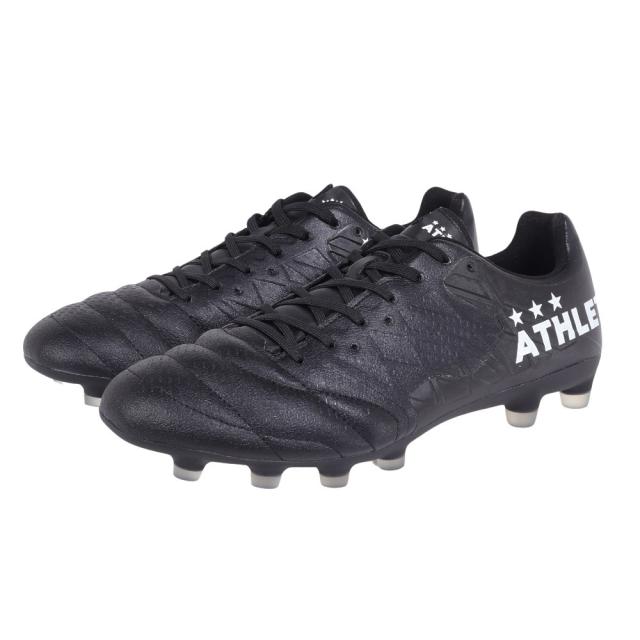 アスレタ(ATHLETA)サッカースパイク 天然芝・人工芝・土用 サッカーシューズ O-Rei H5 10020 BLK(Me…