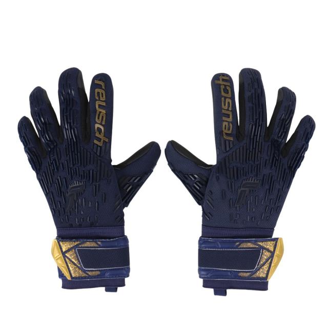 ロイシュ(REUSCH)キーパーグローブ サッカー アトラクト フリーゲル シルバー 5460235-4411(Men’s)