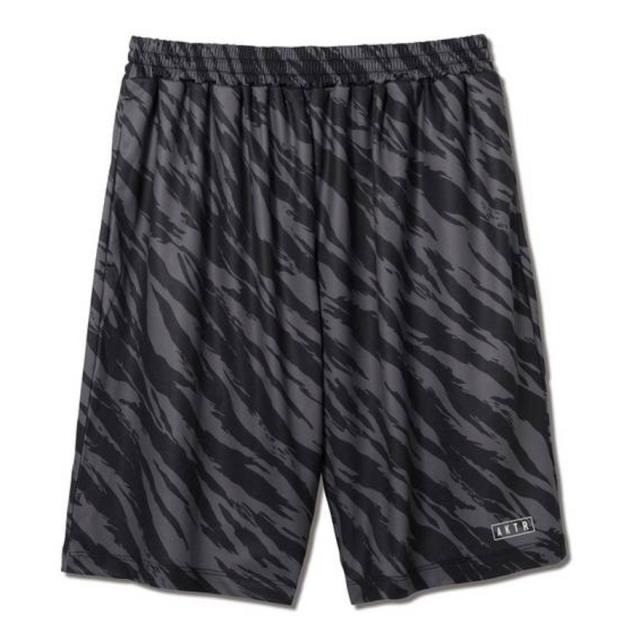 アクター(AKTR)バスケットボールウェア BEAST カモ 8.5インチ ショーツ 224-014002 BK(Men’s)