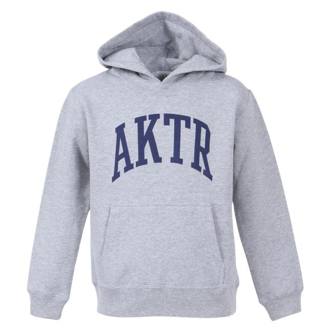 アクター(AKTR)バスケットボールウェア カレッジロゴ スウェット フーディ 224-050010 GY(Jr)