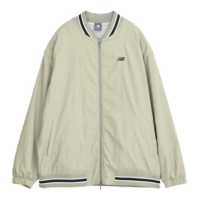 ニューバランス(new balance)バスケットボールウェア ボンバージャケット 裏地起毛メッシュ AMJ55632GAS(…