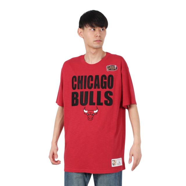 ミッチェルアンドネス(Mitchell&Ness)LEGENDARY SLUB 半袖Tシャツ シカゴ・ブルズ TCRW5507…