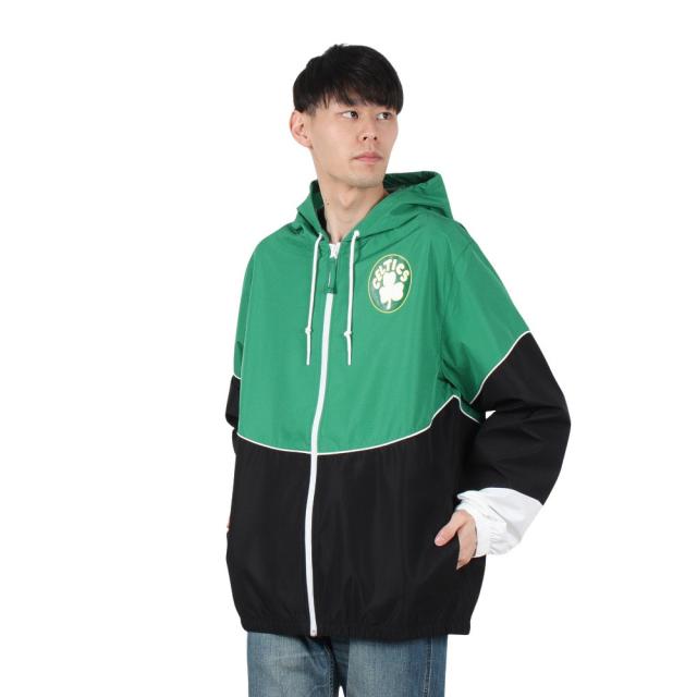 ミッチェルアンドネス(Mitchell&Ness)LIGHTWEIGHT ウィンドブレーカー ボストン・セルティックス OJZ…