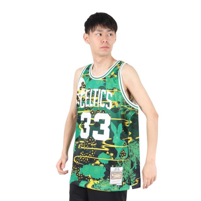 ミッチェルアンドネス(Mitchell&Ness)バスケットボール タンクトップ NBA AH S-JERSEY ボストン セ…