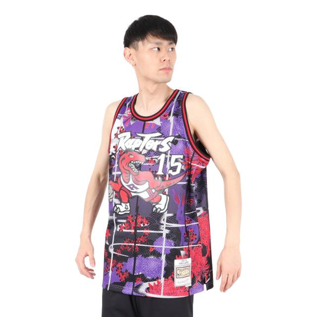 ミッチェルアンドネス(Mitchell&Ness)バスケットウエア AH Swingman Jersey TRA ヴィンス・カ…