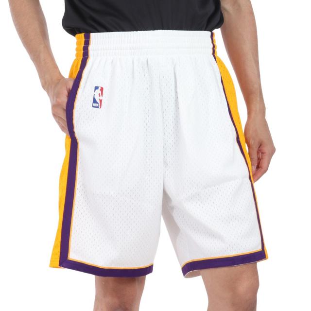 ミッチェルアンドネス(Mitchell&Ness)スイングマンショーツ LOS ANGELES LAKERS SMSHAC19…