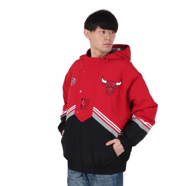 ミッチェルアンドネス(Mitchell&Ness)レトロ ジャケット シカゴブルズ JK8094-CBUBKSC(Men’s)