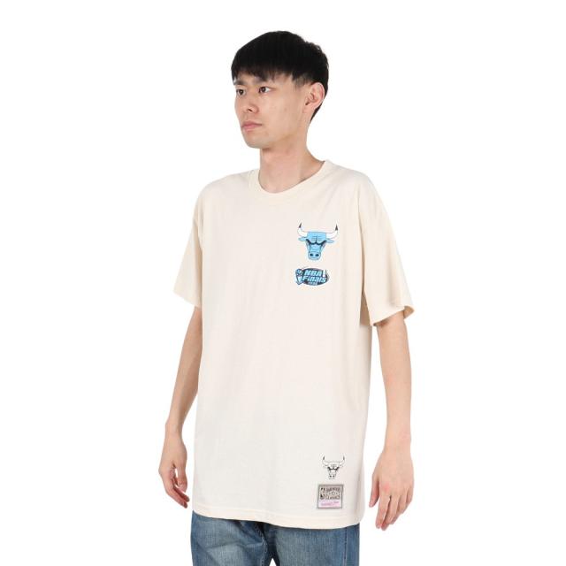 ミッチェルアンドネス(Mitchell&Ness)スローダウン シカゴ ブルズ 半袖Tシャツ SS10688-CBUOFWH(…