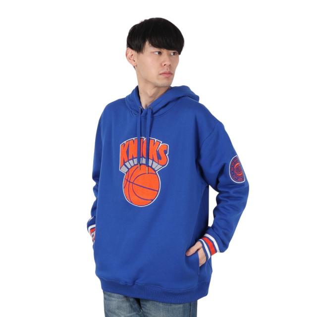 ミッチェルアンドネス(Mitchell&Ness)フリース フーディー ニューヨーク・ニックス TH8091-NYKROYA(…