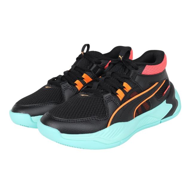 プーマ(PUMA)ジュニアバスケットシューズ バッシュ UPROAR JR 31216402(Jr)