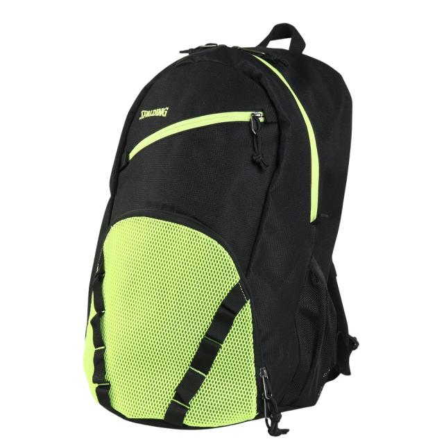 スポルディング(SPALDING)ハーフデイ ブリーズ ブラック×ライムグリーン リュック 42-014LG(Men’s、La…
