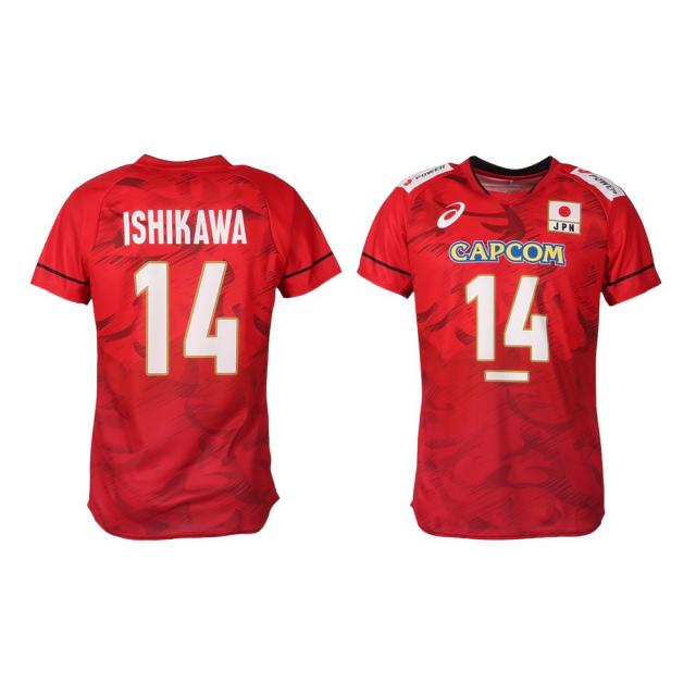アシックス(ASICS)バレーボールウェア バレーレプリカユニフォーム 石川 祐希 2051A398.601(Men’s、La…
