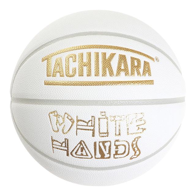 タチカラ(TACHIKARA)バスケットボール WHITE HANDS 7号球 SB7-201 屋外 室外(Men’s)