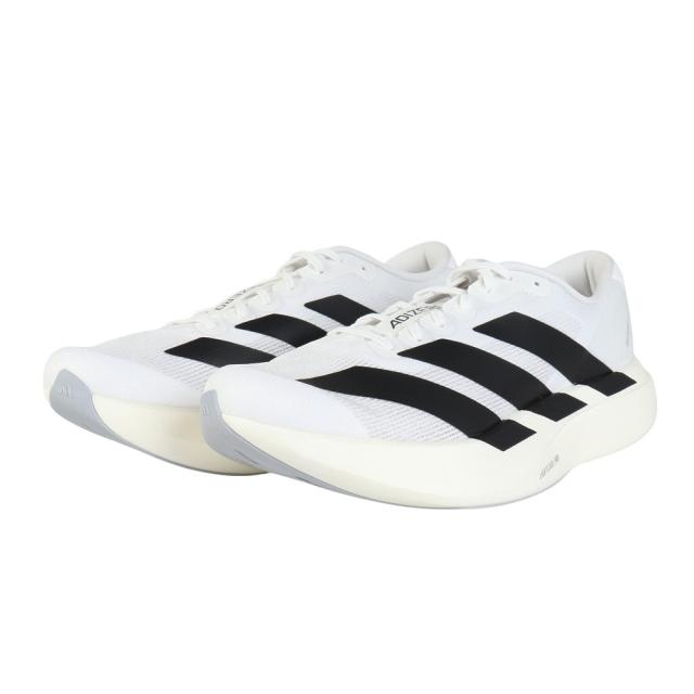 アディダス(adidas)ランニングシューズ トレーニングシューズ 部活 アディゼロ  EVO SL M ホワイト JH620…