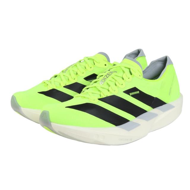 アディダス(adidas)ランニングシューズ トレーニングシューズ 部活 アディゼロ タクミ セン 11 レモン JI0991…