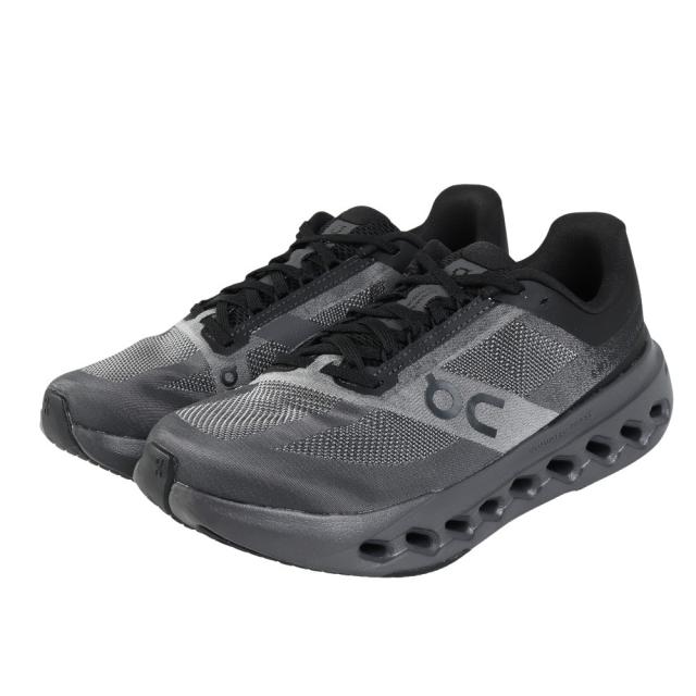 オン(On)ランニングシューズ ジョギングシューズ クラウドサーファー ネクスト ワイド ブラック 3ME30190106 ス…