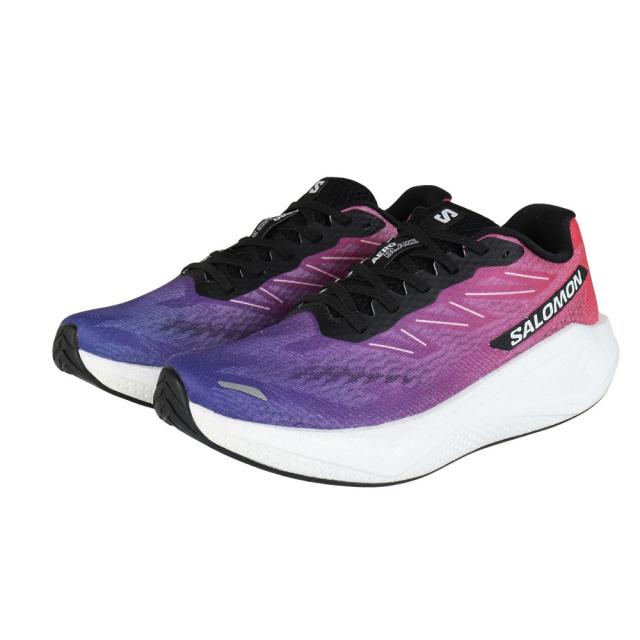 サロモン(SALOMON)ランニングシューズ ジョギングシューズ エアロ ブレイズ 3 パープル L47875100 スニーカ…