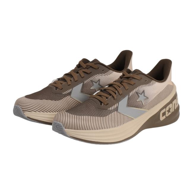 コンバース(CONVERSE)ランニングシューズ ジョギングシューズ コンズ ランスラッシュ 34202112 ブラウン/ベー…