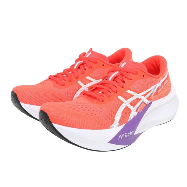 アシックス(ASICS)ランニング トレーニングシューズ マジックスピード 4 レッド 1012B676.600(Lady’s)