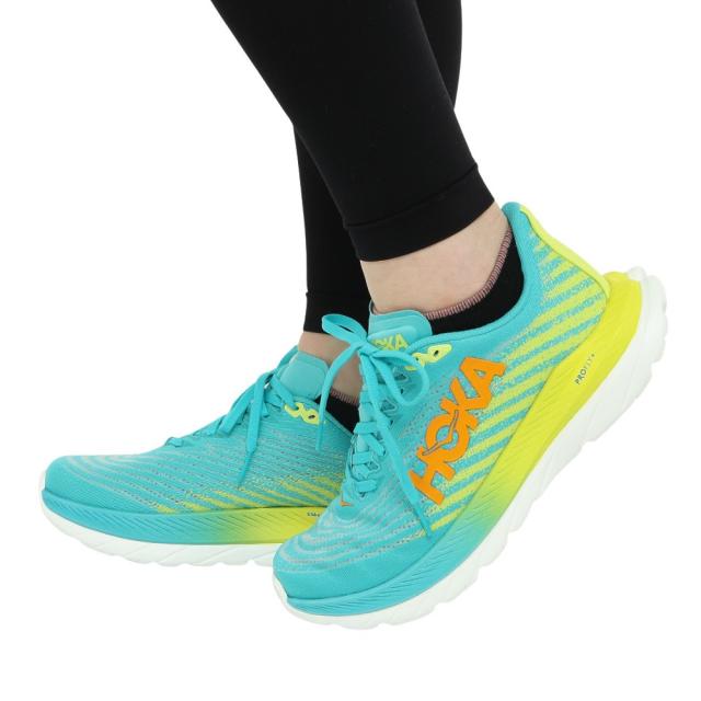 ホカ(HOKA)ランニングシューズ マッハ 5 グリーン イエロー 1127894-CEPR スニーカー トレーニング ジョギ…の通販はau PAY マーケット - Super Sports ...