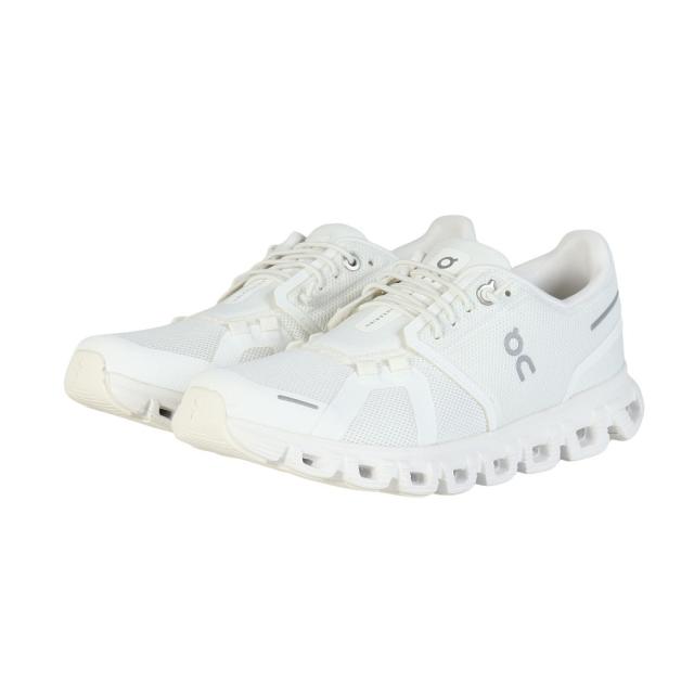 オン(On)ランニングシューズ クラウド 6 ホワイト 3WF10061200 スニーカー 軽量 快適 スタイリッシュ ジョギ…