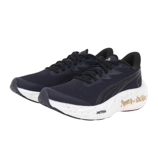 プーマ(PUMA)ランニングシューズ ジョギングシューズ PUMA×SAYSKY ヴェロシティ ニトロ 4 ダークグレー 31…