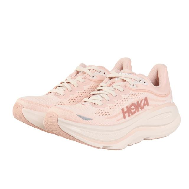 ホカ(HOKA)ランニングシューズ ジョギングシューズ ボンダイ 9 ローズ 1162012-RLTT スニーカー(Lady’…