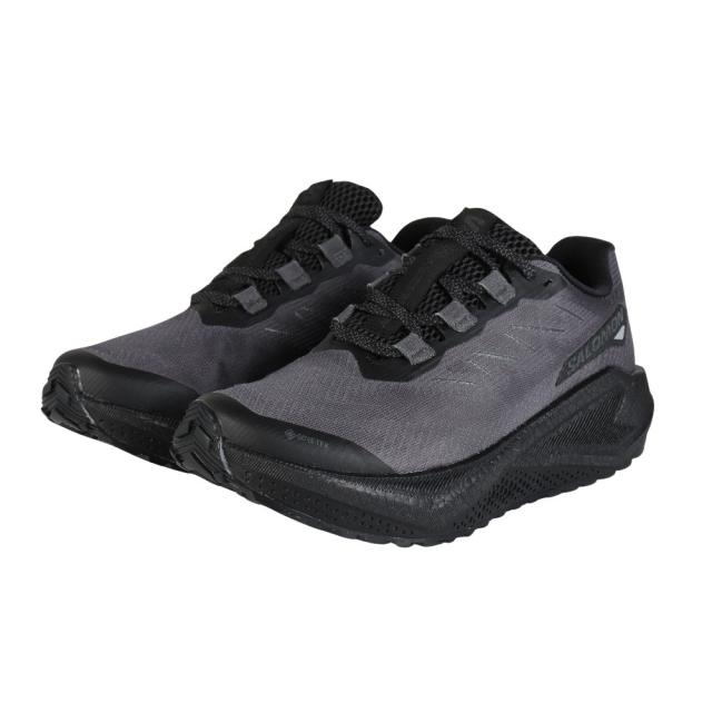 サロモン(SALOMON)ランニングシューズ ジョギングシューズ エアロ ブレイズ 3 グラベル GT ブラック L47976…