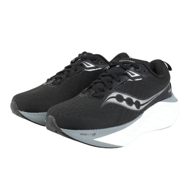サッカニー(SAUCONY)ランニングシューズ ジョギングシューズ トライアンフ 22 ブラック ホワイト S10965-20…