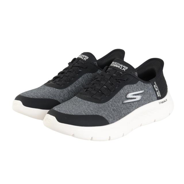 スケッチャーズ(SKECHERS)ウォーキングシューズ スリップインズ ゴーウォーク フレックス DCY ブラック 12483…