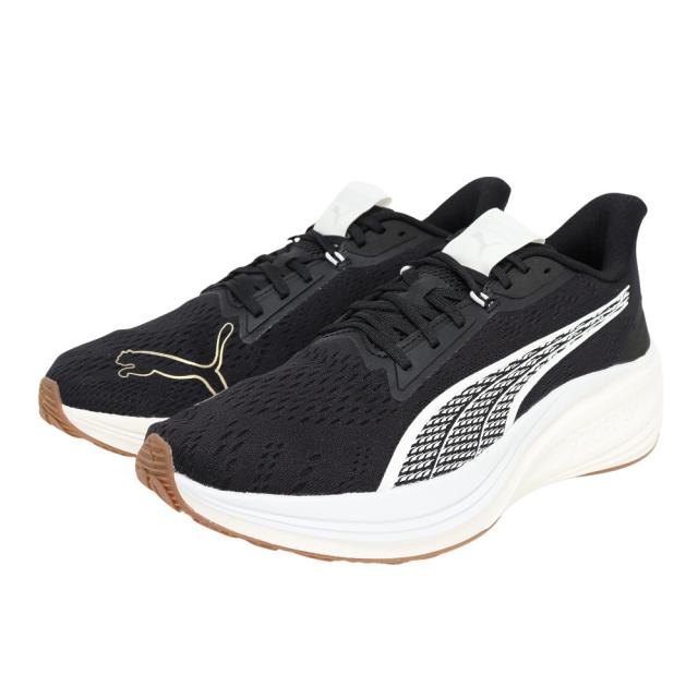 プーマ(PUMA)スニーカー スポーツシューズ ダーター プロ アーカイブ ブラック 31097404 カジュアルシューズ(M…